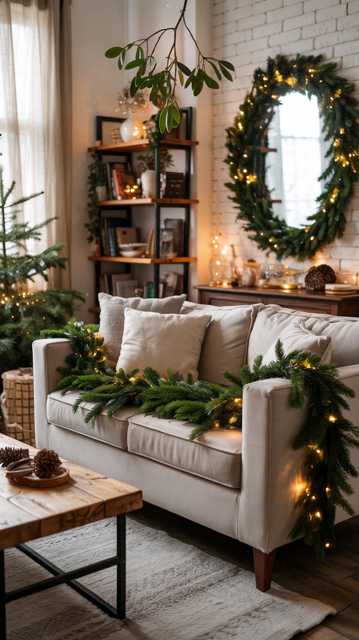 10 Stylish Christmas Apartment Decor Ideas for a Cozy Holiday Look